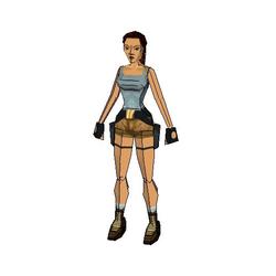 Jual Tomb Raider Lara Croft Gun Ver.3 Papercraft - Kab. Bekasi ...