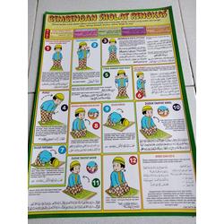 Jual Poster Gerakan dan Bacaan Sholat - Kab. Bangkalan - Edu_Islam ...
