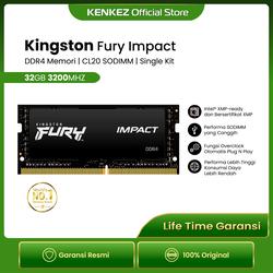 Promo Kingston FURY IMPACT Seri Andal SODIMM 32GB DDR4 3200MHz CL20 Cicil 0% 3x - Jakarta Pusat ...
