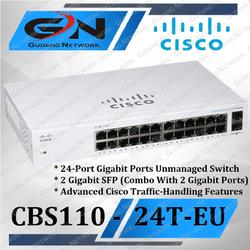 Jual CISCO CBS110-24T-EU 110 Series Bussiness Unmanaged Switch ...
