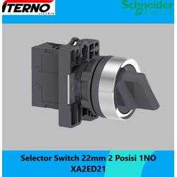 Promo Schneider Electric Selector Switch XA2 22mm 2 Posisi 1NO XA2ED21 ...
