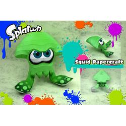 Jual Splatoon Simple Squid Papercraft - Kab. Bekasi - Papercraft Tiviti ...