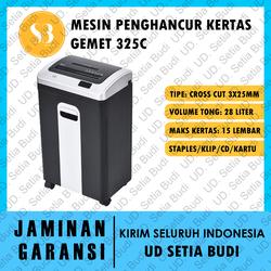 Jual Mesin penghancur kertas GEMET 325C / Paper shredder Gemet 325 C ...