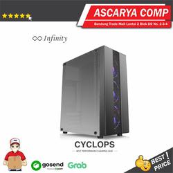 Jual Casing INFINITY CYCLOPS - ATX, mATX Gaming Case - NO FAN - Jakarta ...
