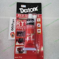 Jual DEXTONE RED SILICONE 70gr 70 gr HIGH TEMP RTV LEM GASKET MAKER PER ...