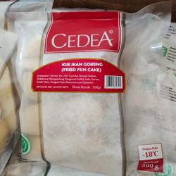 Jual KUE IKAN GORENG CEDEA 500GR FRIED FISH CAKE HALAL - KUE IKAN ...