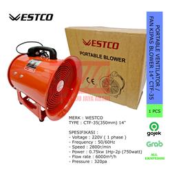 Jual WESTCO Blower Fan 10 Inch CTF-25 Portable Ventilator Fan Kipas Blower - Jakarta Barat ...