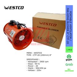 Jual WESTCO Blower Fan 10 Inch CTF-25 Portable Ventilator Fan Kipas Blower - Jakarta Barat ...