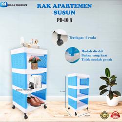 Jual Rak Apartemen 4 Susun Rak Plastik Susun 4 Rak Serbaguna - Kota ...