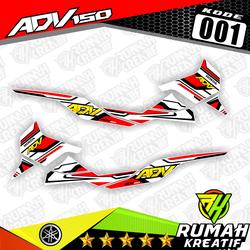 Jual Decal ADV 150 Full Body, Sticker Decal Honda ADV 150, Striping ADV ...