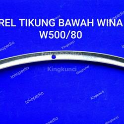 Jual Rel Bawah Wina pintu geser garasi W300-W500/80 ukuran 1,2M ...