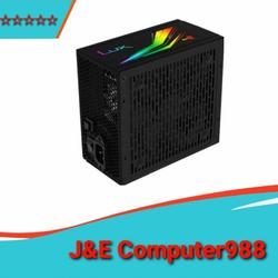 Promo PSU Aerocool LUX RGB 550W 80 Plus Bronze with ARGB Lighting Cicil ...