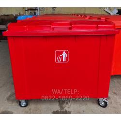 Jual tempat sampah plastik HDPE 660 liter terbaru - Kota Bogor - Shop nesyaaa | Tokopedia
