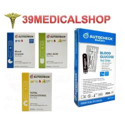 Jual Refill Strip Test Cholesterol Autocheck Kolestrol isi 10 Auto ...
