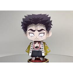 Jual Chibi Gakuen Nezuko Kimetsu No Yaiba Demon Slayer Papercraft - Kab ...