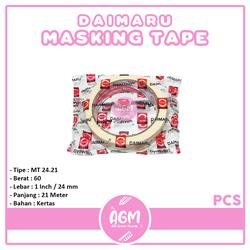Jual Masking Tape / Lakban Kertas Daimaru 2 inch / 48 mm x 21 meter - 1 ...