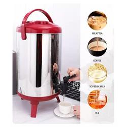 Promo HUGO Dispenser Termos Air Stainless Steel dengan Keran Milk Tea ...