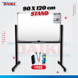Jual Whiteboard / Papan Tulis Magnet DAIKI Single Face stand Uk 90x120 ...