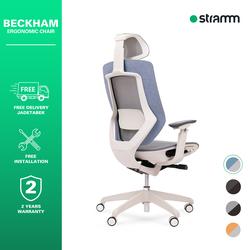 Promo Kursi Kantor Ergonomis Stramm Ramos I - Black on Black, Chair ...