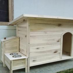 Promo Kandang Anjing Outdoor Minimalis Kayu | Rumah Anjing | Dog House ...