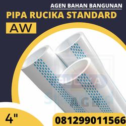 Promo Pipa PVC 4 inch RUCIKA WAVIN (AW) per batang - Jakarta Barat - TB ...