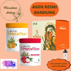 Promo Paket Mganik Multigrain & Metafiber Obat Diabetes Free Shaker ...
