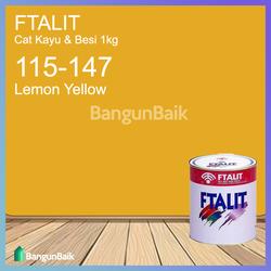 Jual 1kg 147 Lemon Yellow KF-47 FTALIT Cat Besi & Kayu - Jakarta Utara ...