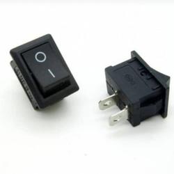 Jual Switch On Off | Saklar On Off Bulat Hitam 2 pin Switch Bulat 2 ...