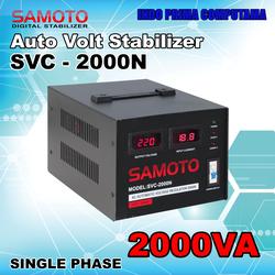 Jual STABILIZER SAMOTO / SERVO MOTOR / STAVOLT LISTRIK 1000VA - SMT1KN ...