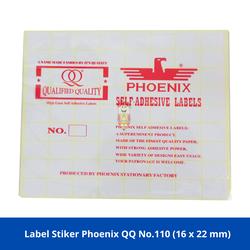 Promo Label Stiker Phoenix QQ No.107 Kertas Harga Nama Undangan 18 x 50 ...