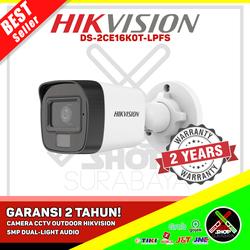 Promo CAMERA CCTV HIKVISION DS-2CE16K0T-LPFS 5MP Dual Light Outdoor Audio Cicil 0% 3x - Kota ...
