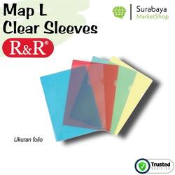 Jual MAP L / CLEAR SLEEVES FOLIO / F4 MAP PLASTIK X-ONE - Harga satuan ...