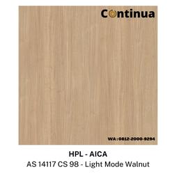 Jual AICA HPL AS 14117 CY25 - Light Mode Walnut - Jakarta Barat - FRONTLINE D&B | Tokopedia