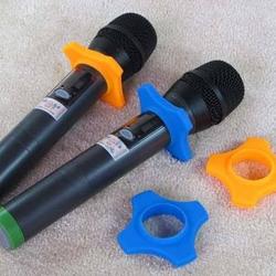 Jual Ring microphone karet mic anti slip / cincin gelang mic karaoke ...