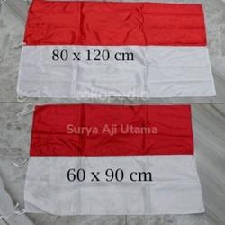 Jual BENDERA MERAH PUTIH BENDERA INDONESIA UKURAN 80cm x 120cm - TIPE ...