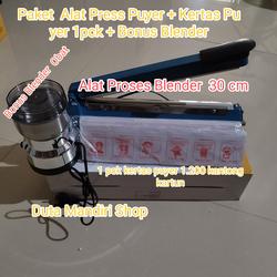 Jual Paket Puyer (Alat press+kertas puyer+Sendok Puyer+Blender Obat ...
