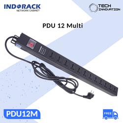 Jual INDORACK Power Distribution Unit 6 Multi Socket Stop Kontak 16A ...