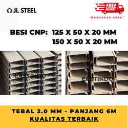Jual BESI CNP - Kanal C - 150 X 50 X 20 X 6meter SNI FULL - Tebal 2mm ...