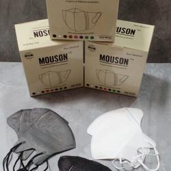 Jual Masker Mouson Duckbill Garis 4 PLY isi 50 pcs ALKINDO Disposable ...