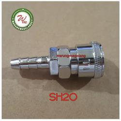 Jual COUPLER SH 20 SH20 Sambungan Selang Angin Kompresor Quick Conector 1/4 - Kota Bandung ...