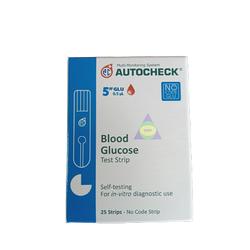 Promo AUTOCHECK - Strip Gula Darah Isi 25 pcs | Refill Glucose Test ...