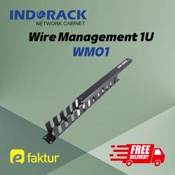 Jual INDORACK 19" Wire Management Panel 1U Wiring Management :WM01 ...