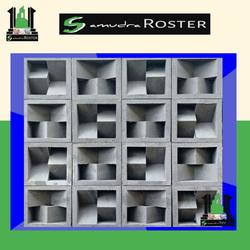 Jual Roster beton/Roster minimalis/Modern Anti tampias - Putih ...