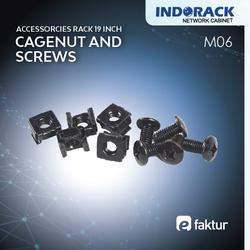 Jual CAGENUT AND SCREW M06 - MUR BAUT CLOSE RACK RAK SERVER INDORACK ...