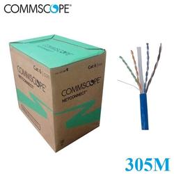 Jual Kabel LAN AMP Commscope Blue Cat 6 1 roll Kabel LAN UTP AMP Cat6 ...