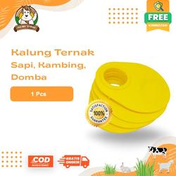 Jual NECK TAG 6x7 cm POLOS ECERAN TALI KUR Kalung Hewan Ternak Sapi ...