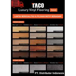 Jual Taco Lantai Vinyl Motif Kayu 3mm / Vinyl Taco 3mm Motif Kayu - TV ...
