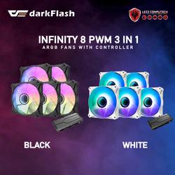 Jual darkFlash Infinity 8 ARGB PWM 3in1 Pack - 120mm ARGB 5v Fan Cooler ...