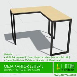 Jual Meja Kantor Meja Kerja Letter L - Kota Depok - LIMO Furniture ...