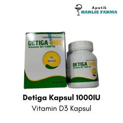 Promo Detiga 1000 IU Kapsul - Vitamin D3 1000IU Botol - Jakarta Barat ...